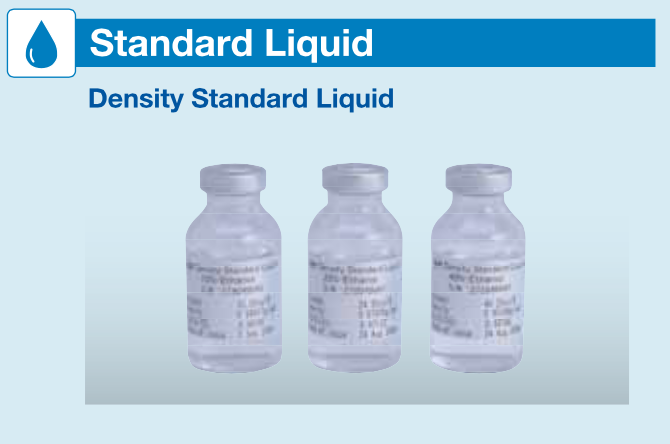 Density Meter/ Specific Gravity Meters and density liquid standards