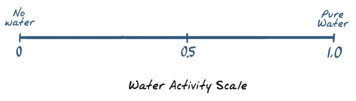 What is water activity?